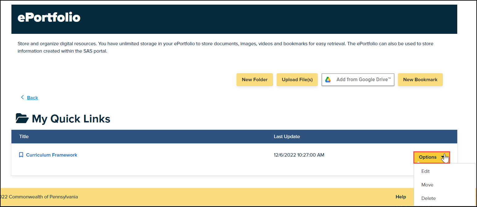 Quick Links – SAS Help Desk