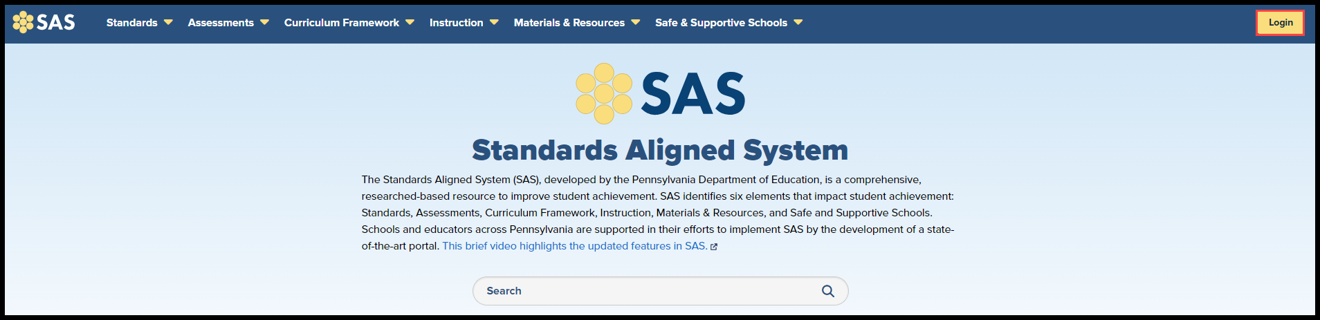 Logging In – SAS Help Desk