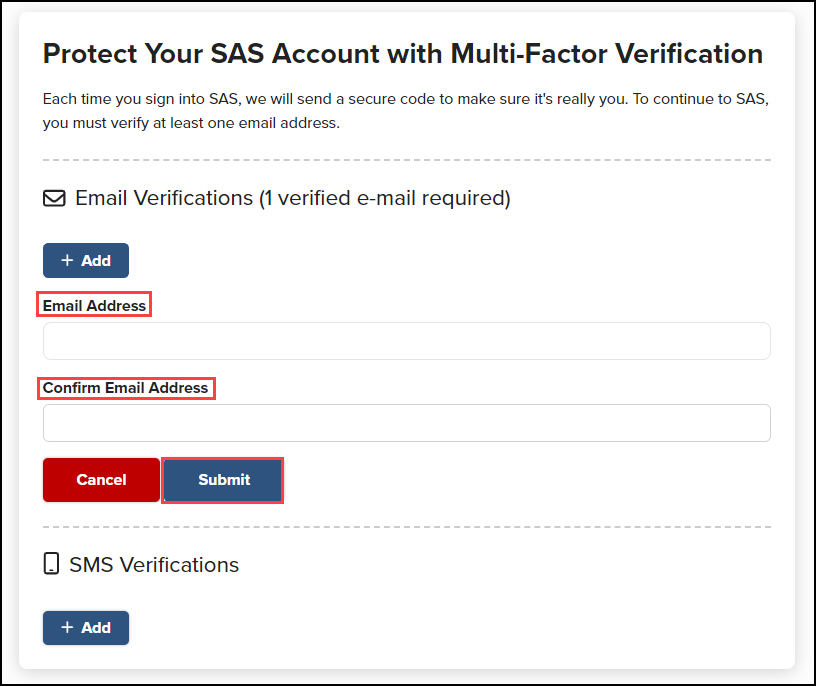 Multi-Factor Authentication (MFA) - Set Up – SAS Help Desk