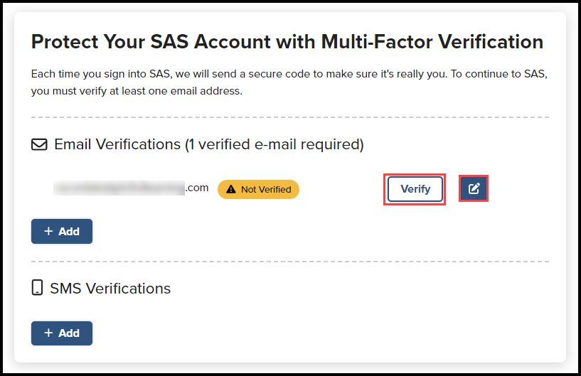 Multi-Factor Authentication (MFA) - Set Up – SAS Help Desk