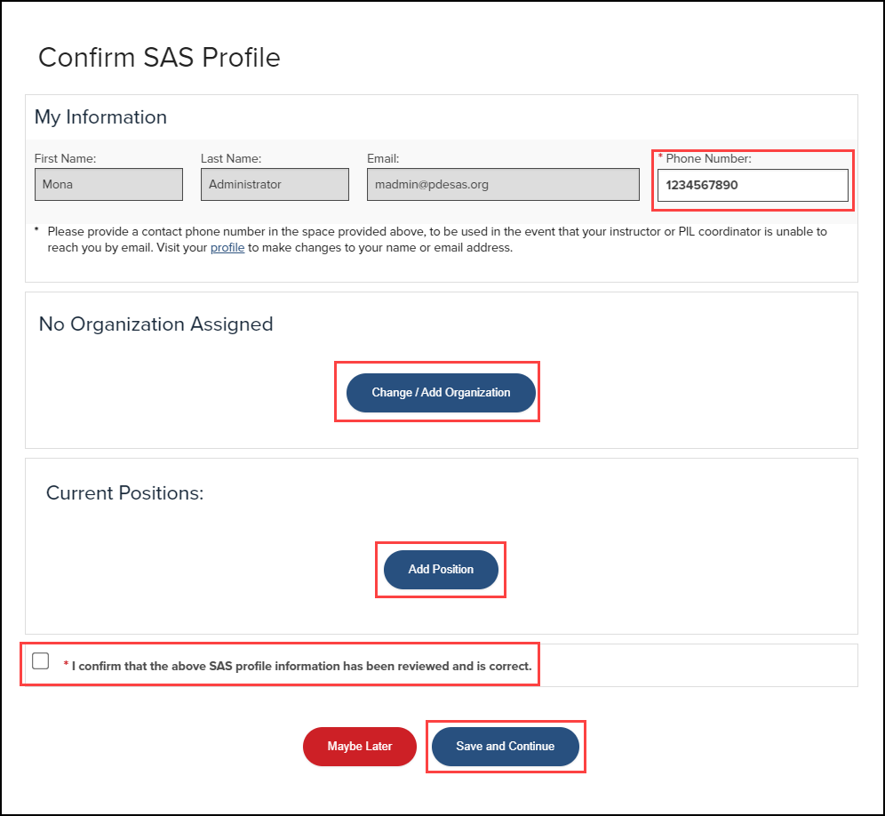 Act 45 Course Catalog/Registration – SAS Help Desk