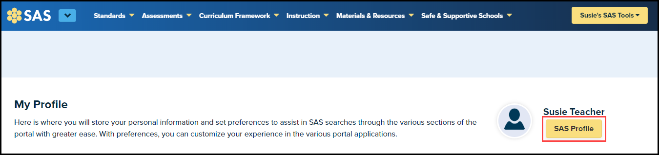 Profile – SAS Help Desk