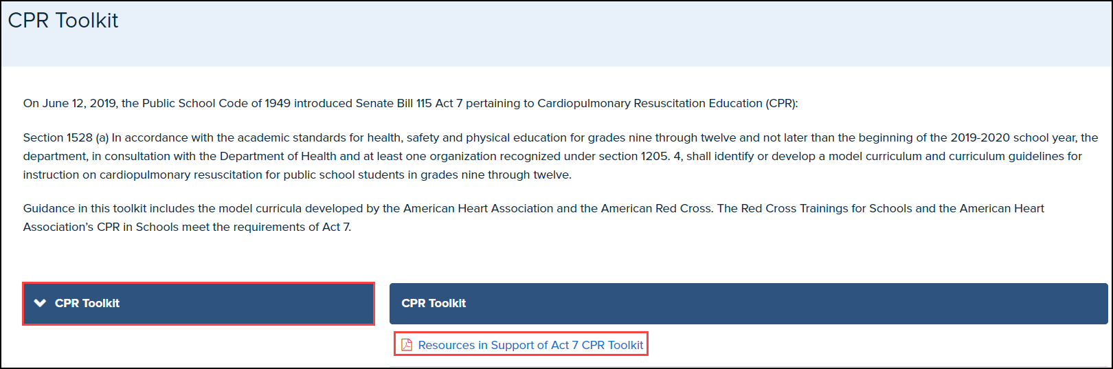 CPR Toolkit – SAS Help Desk